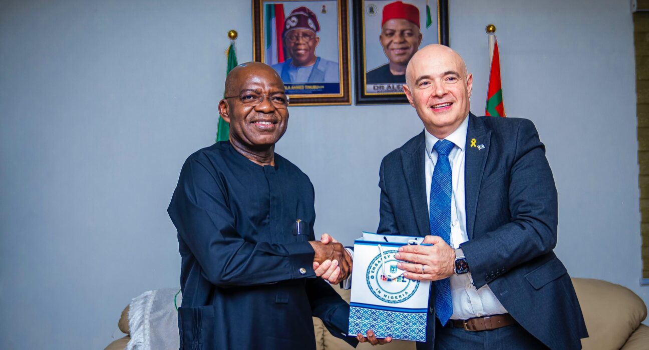 ISRAELI AMBASSADOR COMMENDS GOV OTTI, SAYS VISIT TO ABIA TRIBUTE TO ...